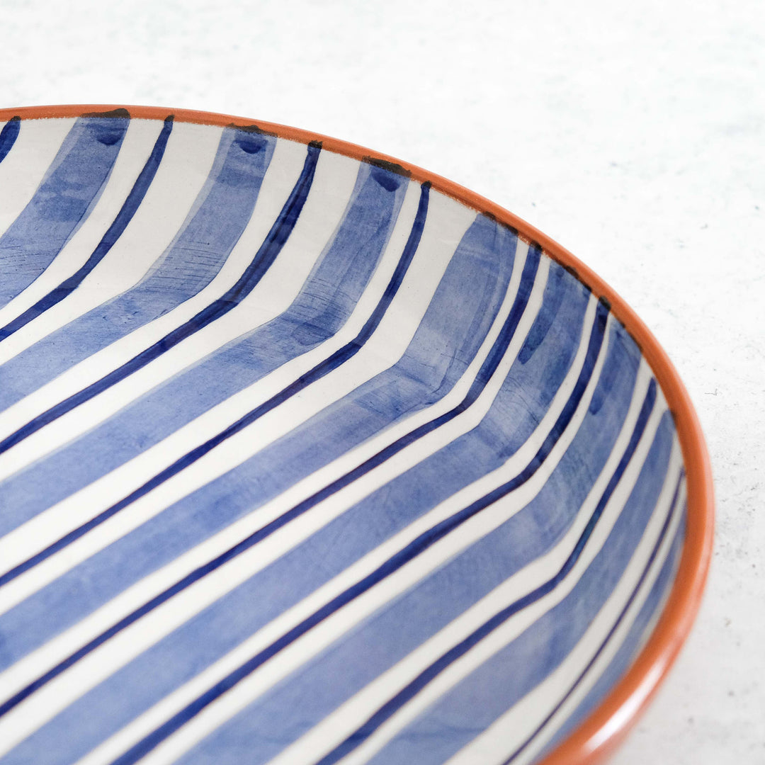 Cabana Serving Bowl in Blue by Casa Cubista – The Portuguese Shop